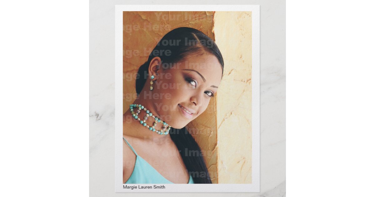 Actor/Model Headshot With Resume Attached Flyer | Zazzle