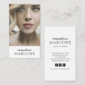 Actor Model Photo Business Card | Zazzle