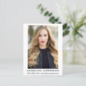 Actor Model Photo Postcard | Zazzle