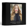 Actor Model Portfolio Binder Blk | Zazzle