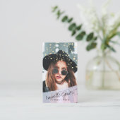 Actor Model Singer Dancer Photo Business Card | Zazzle