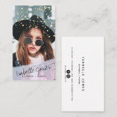 Actor Model Singer Dancer Photo Business Card | Zazzle