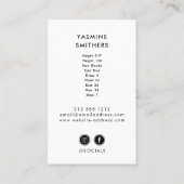 Actor Model Singer Dancer SOCIAL ICON Photo Business Card | Zazzle