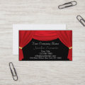 Actor or Actress Business Card | Zazzle