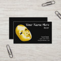 Actors business cards | Zazzle