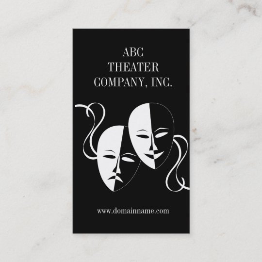 Actress / Actor / Theater Performer Business Card | Zazzle.com