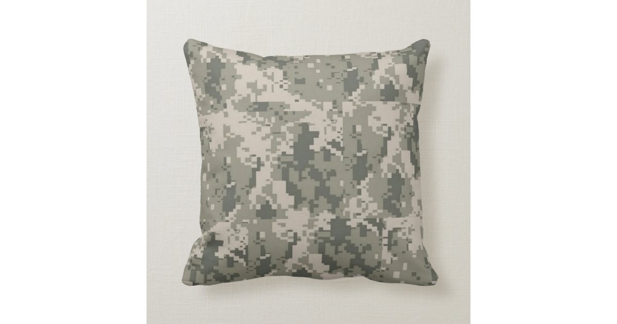 ACU Camo Camouflage Digital Throw Couch Pillow | Zazzle.com
