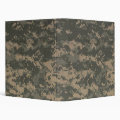 ACU Digital Camo Camouflage Binder | Zazzle