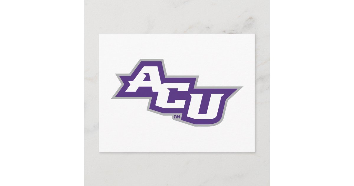 ACU Logo Postcard | Zazzle