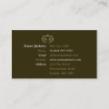 Acupuncture Business Card | Zazzle