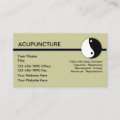 Acupuncture Business Cards | Zazzle