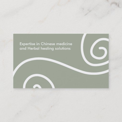Acupuncture Medical Business Cards | Zazzle