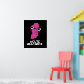 Acute Appendix Funny Body Parts Pun Dark BG Poster | Zazzle