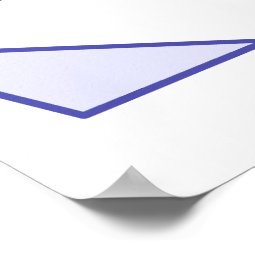 Acute Triangle Obtuse Angle Poster | Zazzle