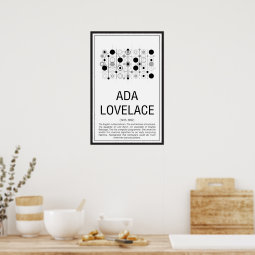 Ada Lovelace Poster | Zazzle