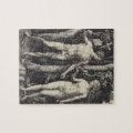 Adam and Eve Engraving by Albrecht Durer Jigsaw Puzzle | Zazzle