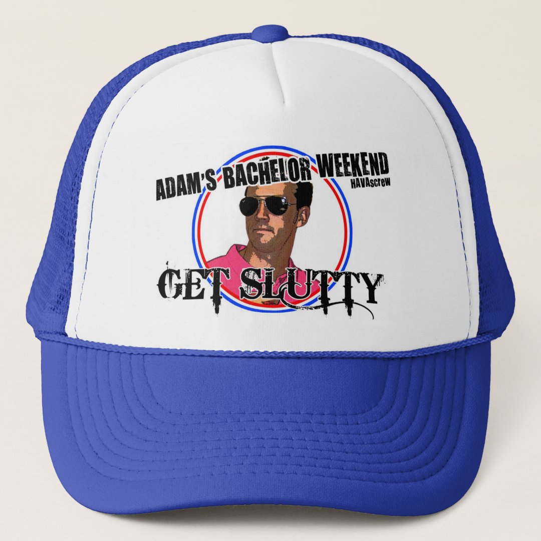 Adam Bachelor Party Hat | Zazzle