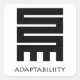 Adaptability ( Nkyinkyim ) Adinkra Symbol Sticker | Zazzle