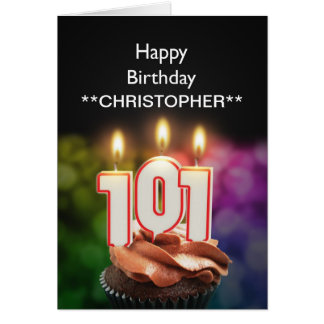 101st Birthday Cards - Greeting & Photo Cards | Zazzle