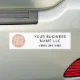 Add Business Logo Company Car Fleet Bumper Sticker | Zazzle
