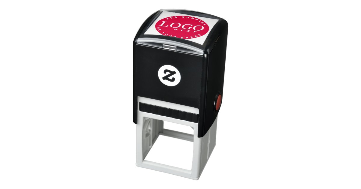 Add Company Logo Business Owner Self-inking Stamp | Zazzle