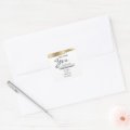 Add Name She Said Yes Gold Glitter Engagement Square Sticker | Zazzle