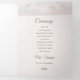 Add Photo Special Trifold Wedding Program Zazzle