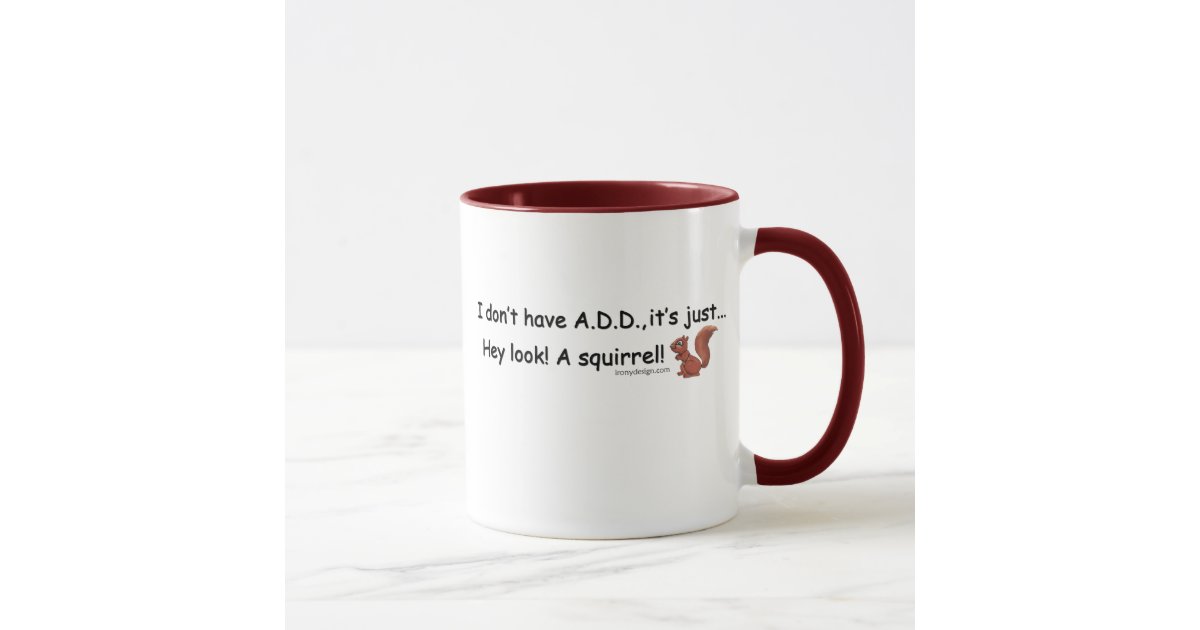 ADD Squirrel Mug | Zazzle