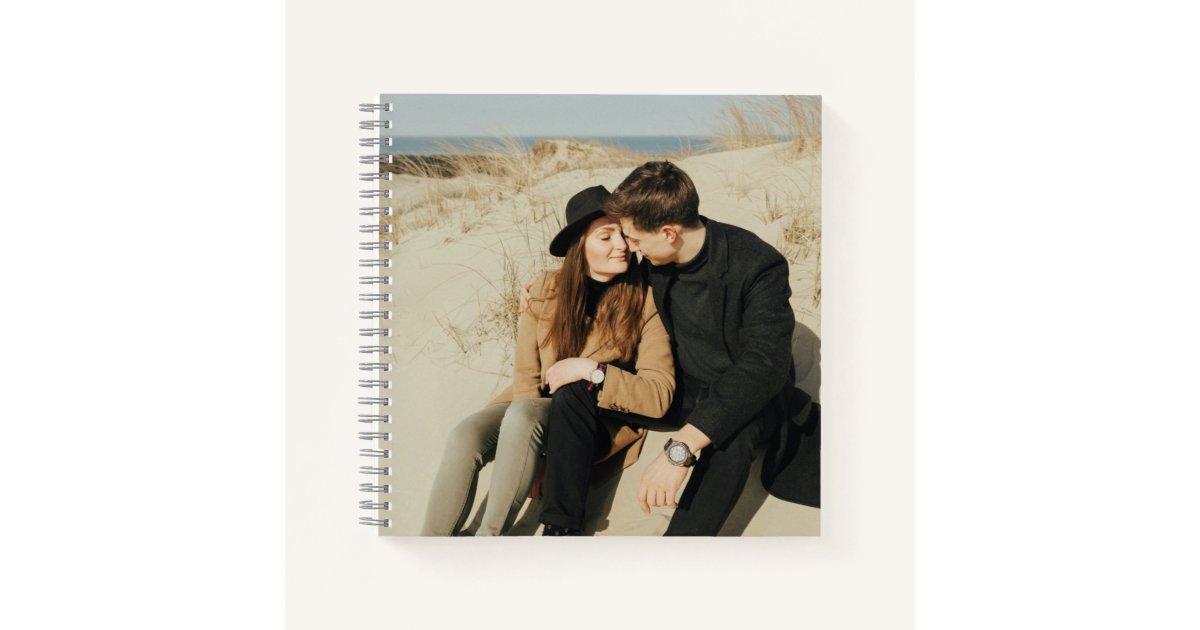 Add Your Awesome Photo Unique Notebook | Zazzle