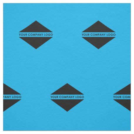 Custom Business Logo Fabric | Zazzle.com