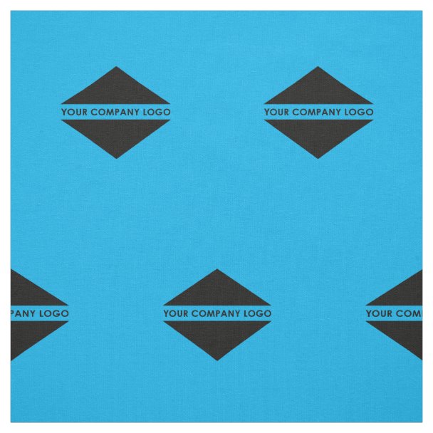 Custom Business Logo Fabric | Zazzle.com