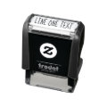 Add your favorite Text - One Line Handwritten Font Self-inking Stamp ...