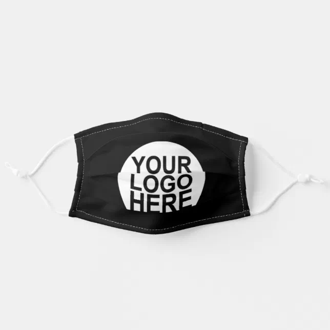 Add Your Logo Adult Cloth Face Mask | Zazzle