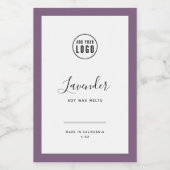 Add Your Logo and Editable Color Product Label | Zazzle