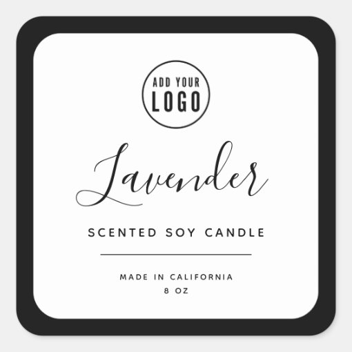 Add Your Logo and Editable Color Product Label | Zazzle