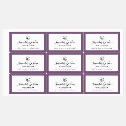 Add Your Logo and Editable Color Product Labels | Zazzle