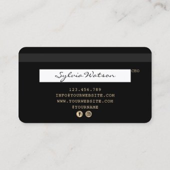 Add Your Logo Credit Card Style | Zazzle
