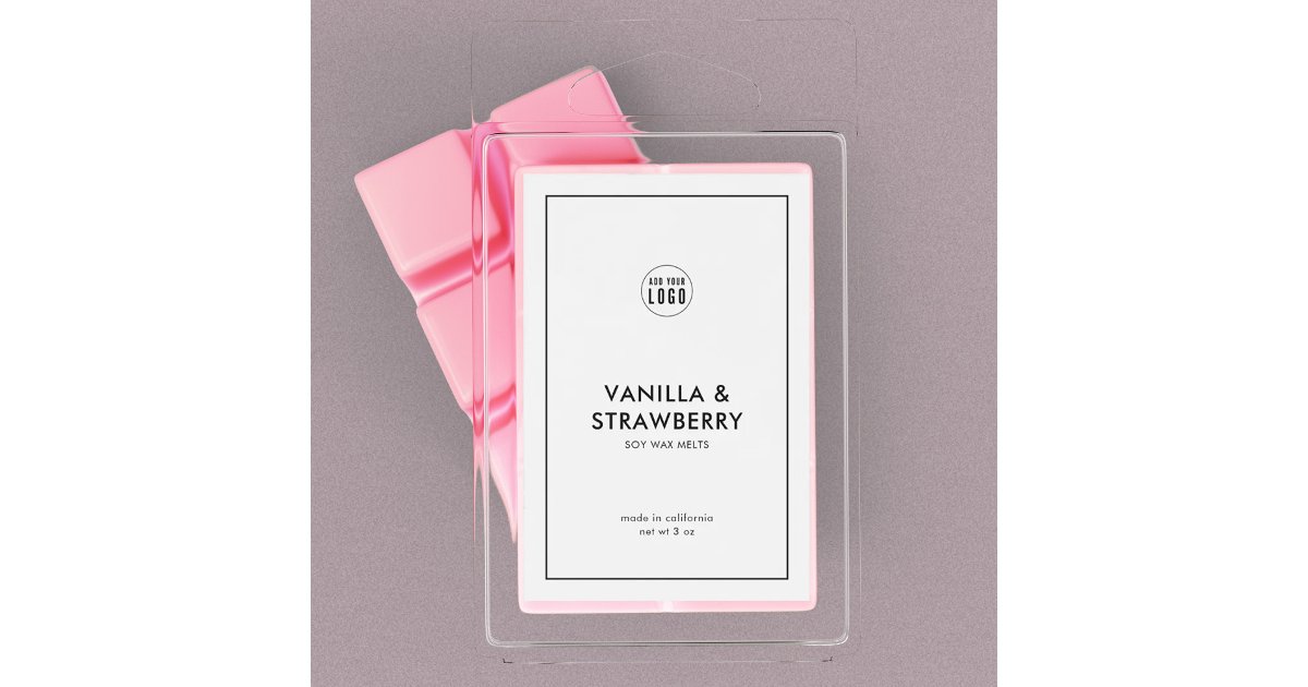 Add Your Logo Minimalist Modern Product Label | Zazzle