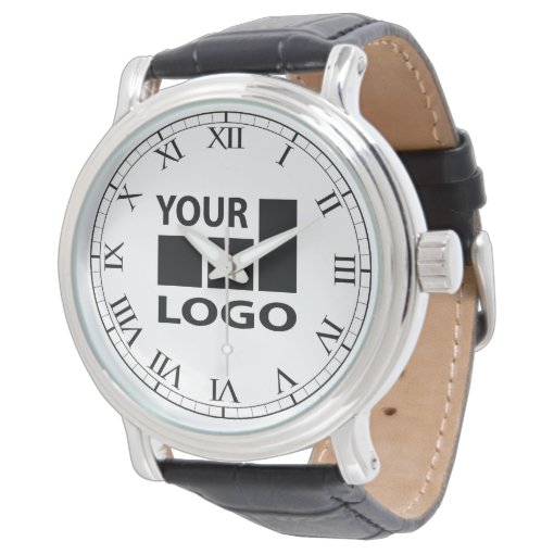 Add Your Logo to Your Wrist Watch | Zazzle