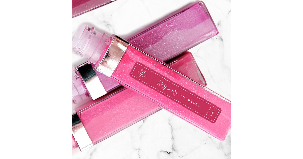 Add Your Logo White Border Editable Color Product Labels | Zazzle