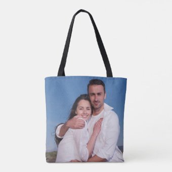 Add Your Own Custom Photo Tote Bag | Zazzle