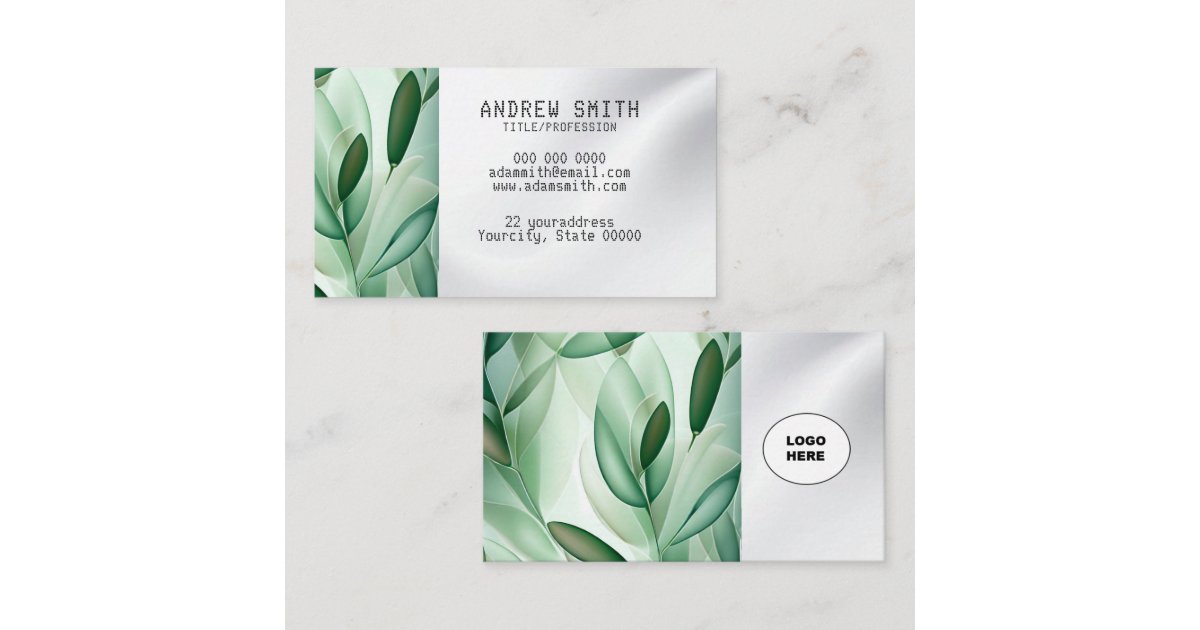 Add your own image envision Business Card | Zazzle