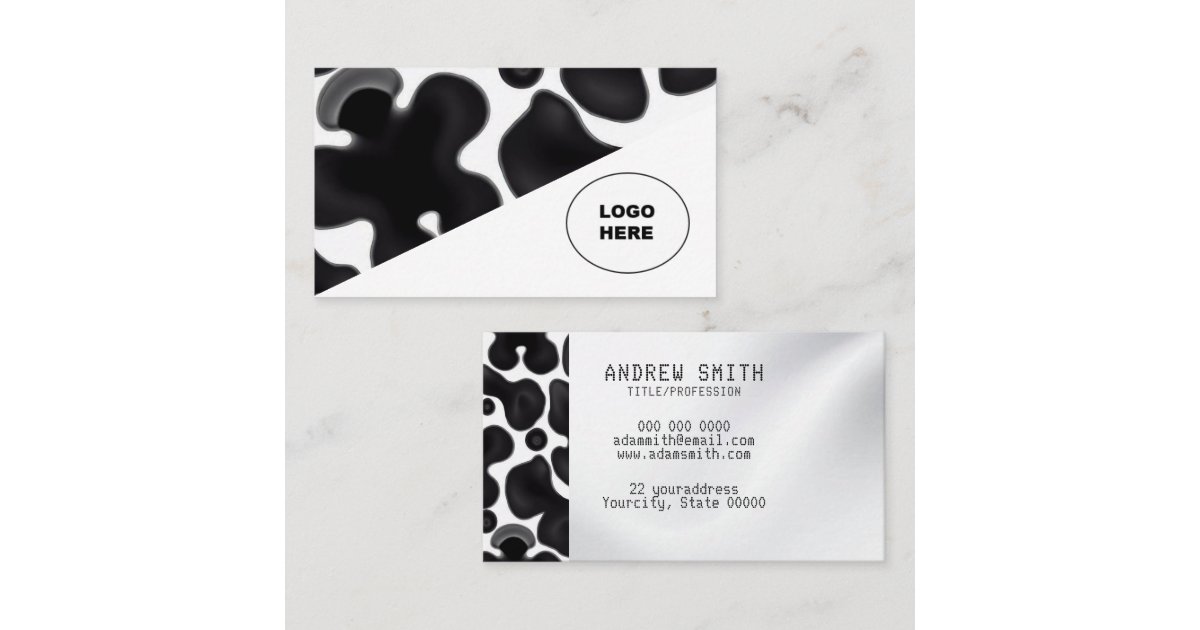 Add your own image moo Business Card | Zazzle
