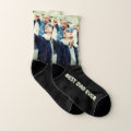 Add your own personalized text and photo socks | Zazzle