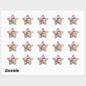 Add Your Own Photo Birthday Age Stickers | Zazzle