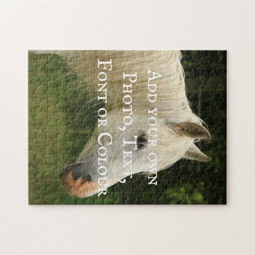 Add your own Photo, Text, Font or Colour Jigsaw Puzzle | Zazzle