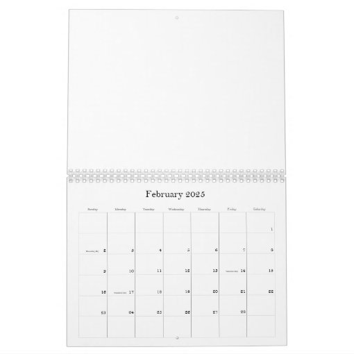 "Add Your Own Photos" Calendar | Zazzle