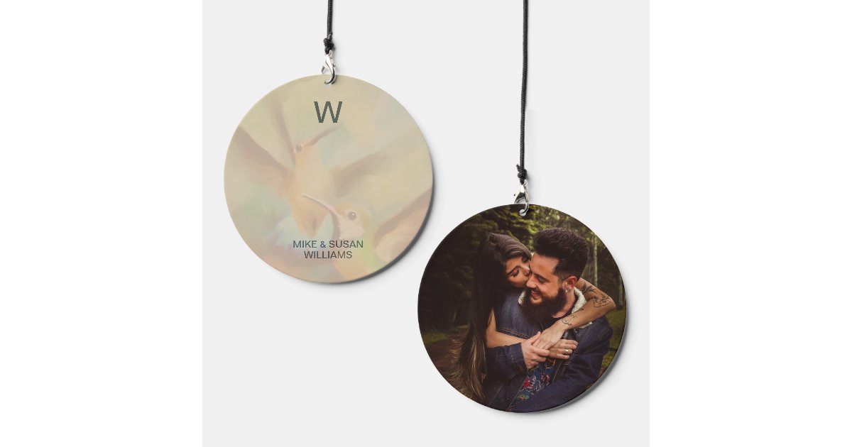 Add Your Photo | Custom Wind Chime | Zazzle