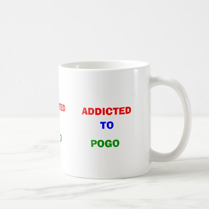 Addicted To POGO Coffee Mug | Zazzle.com