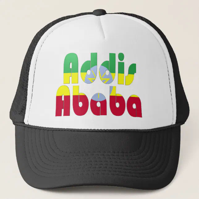 Addis Ababa, Ethiopia Trucker Hat | Zazzle